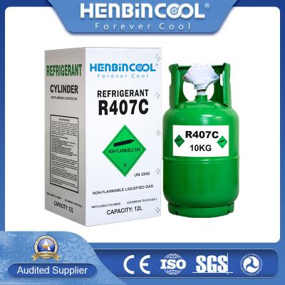 China 11.3kg Air Conditioner  407c Refrigerant Disposable Cylinder for sale