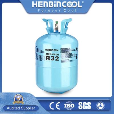 China 30lbs 99.99% Household R32 Refrigerant CH2FCF3 R32  Gas for sale