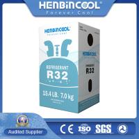 China Colorless 99.9 R32 Refrigerant Gas 30lbs Odorless Ac Gas R32 for sale