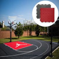 China RCHS-S600 Interlocking Sports Court Tiles 340mm x 340mm x 18mm with 32% Shock Absorption and 8-Year Warranty for sale