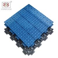 China 32% Shock Absorbing Polypropylene Outdoor Sports Tiles 34x34x1.81cm with 5-Year Warranty for sale