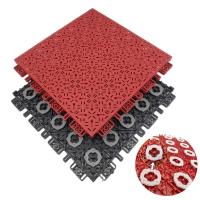 China Polypropylene Multi Sport Interlocking Tiles 34x34x1.8cm with 32% Shock Absorption for Outdoor Courts for sale