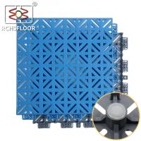 China Interlocking Basketball Court Tiles 30.48×30.48×1.61cm Polypropylene Sports Flooring with CE RoHS Certification for sale