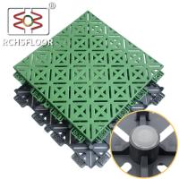 China Interlocking Basketball Court Tiles 30.48x30.48cm PP Sports Flooring 1.61cm for sale