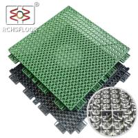 China 34×34×1.81cm Interlocking Basketball Court Tiles - 315g Polypropylene Sports Flooring with CE/RoHS Certification for sale