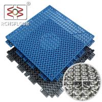 China 34x34x1.81cm Waterproof PP Interlocking Tiles for Basketball & Volleyball Court Flooring - 315g per Piece for sale