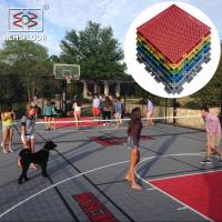China 34×34×1.81cm PP Interlocking Sports Flooring Tiles - 315g per Piece with CE & RoHS Certification for sale