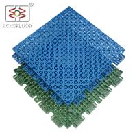 China RCHSFLOOR T-XM 25×25×1.27cm Interlocking PP Basketball Court Tiles - 204.5g Weight, 30% Shock Absorption, 5-Year Warranty for sale