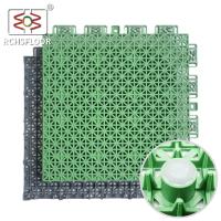 China Weather Resistant Interlocking Pickleball Court Flooring 1.27cm Thickness with 30% Shock Absorption for sale