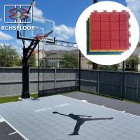 China T-RGS Modular Sport Tiles 340x340x18.1mm PP Interlocking Flooring with 10-Year Warranty for sale