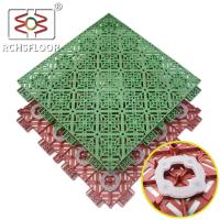 China 280g PP Interlocking Sport Court Tiles 304.8mm × 304.8mm × 14.9mm with 8-Year Warranty for Basketball and Multi-Sport Applications for sale