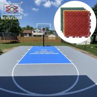 China S200 Outdoor Basketball Court Flooring Tiles 304.8mm x 304.8mm 280g with 8-Year Warranty for sale