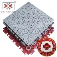 China PP Modular Sport Tiles 340x340x18mm Non Slip Outdoor Court Flooring S600 for sale