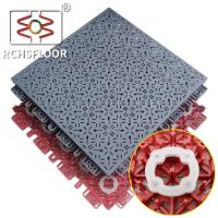 China S600 Modular Sport Tiles 340x340x18mm PP Interlocking Flooring with 10-Year Warranty for sale