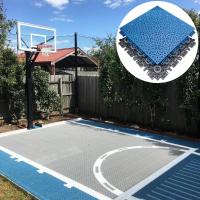 China PP Modular Interlocking Pickleball Sport Court Floor Tiles 340x340mm Basketball Flooring for sale