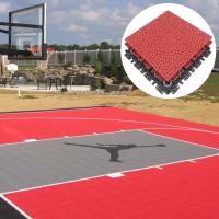 China RCHSFloor S600 PP Interlocking Sports Court Tiles 340x340x18mm for Basketball Volleyball Badminton for sale