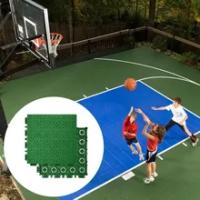China Interlocking PP Sport Tiles 1.8cm Thick 600g Smooth Surface Anti Slip Gym Playground Yoga Pool Eco Friendly for sale