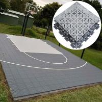 China PP Interlocking Sports Tiles 304.8x304.8x16.1mm for Basketball Court Multi-Use for sale