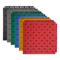 China Anti-Slip PP Interlocking Sports Tiles 304.8x304.8x16.1mm for Basketball Tennis Courts for sale