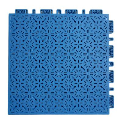 China Interlocking Basketball Court Tiles 304.8x304.8mm Polypropylene Sports Flooring for sale