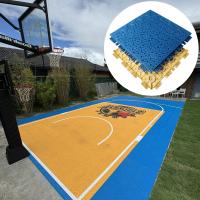 China 304.8x304.8mm Anti-Slip PP Interlocking Sports Floor Tiles for Basketball Court for sale
