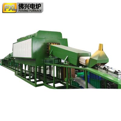 China 316SUS Copper Brazing Continuous Bright Annealing Furnace Electric Heating 800°C for Stainless Steel Processing for sale