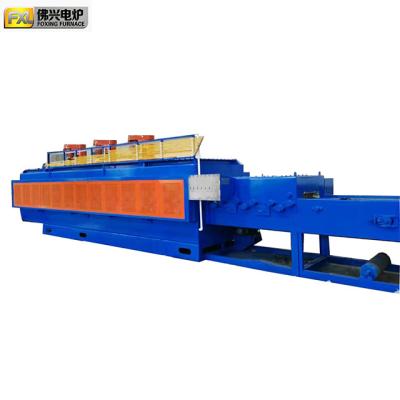 China 70kW 380V Continuous Mesh Belt Furnace for Screw Hardening with FXL-140-10 Carburizing and FXL-70-5 Tempering for sale