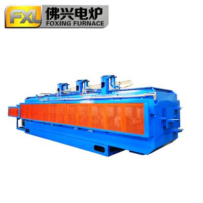 China Gas-Fired Vertical Shaft Continuous Bright Annealing Furnace 10-20 Ton 1250°C for Heavy Duty Heat Treatment for sale
