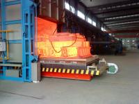 China Electrical Trolley Type Annealing Bogie Hearth Furnace 65-180kW 950-1100°C For Metal Parts Heat Treatment for sale