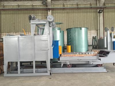 China Trolley Type Heat Treatment Furnace with PID Control for Metal Hardening and Tempering - 65-180 kW, 950-1100°C for sale