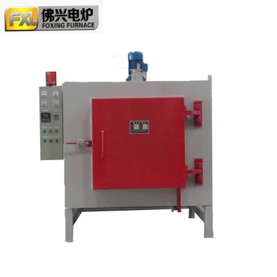 China Electric Forced Air Tempering Industrial Oven 16-45kW 650°C Chamber Type Heat Treatment Furnace for sale