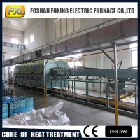 China 450kW Vacuum Bright Annealing Continuous Brazing Furnace for Brass Parts with 1150°C Temperature and 5-100 m/min Line Speed for sale