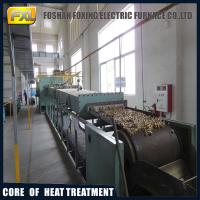 China Natural Hydrogen Gas Heating Continuous Bright Annealing Furnace for Brass Fittings with 14 Burners and 200°C Temperature Control for sale