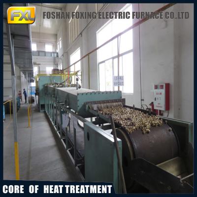 China Natural Hydrogen Gas Heating Continuous Bright Annealing Furnace for Brass Fittings with 14 Burners and 200°C Temperature Control for sale