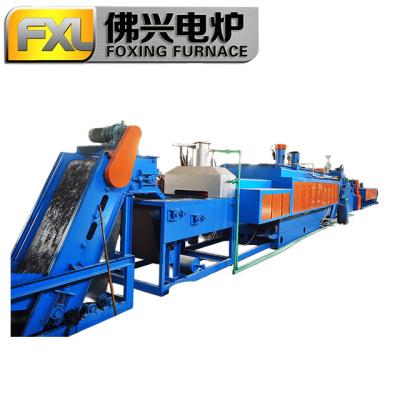 China FXL-140-10 Continuous Mesh Belt Furnace for Inconel Fastener Heat Treatment with 140mm Belt Width for sale