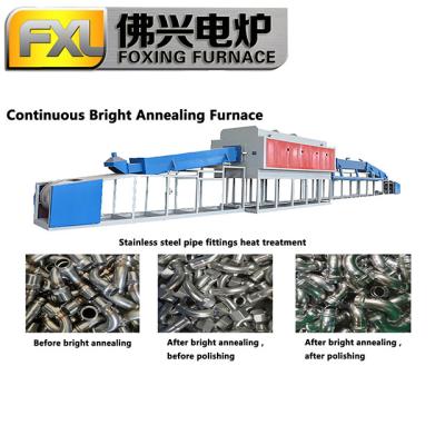 China 380V 220V Copper Stainless Steel Annealing Furnace 25-320KW 1150°C Heat Treatment for sale