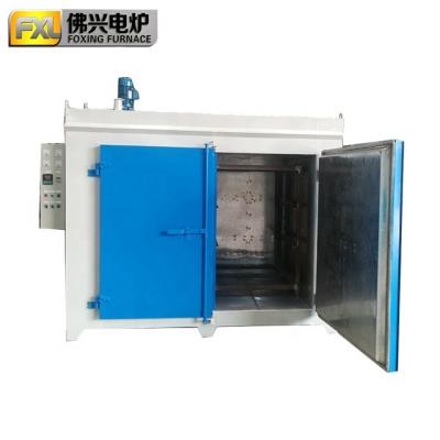 China Digital Laboratory Chamber Furnace 40kW 650C for Aluminum T6 T4 Heat Treatment Electric Box Oven for sale