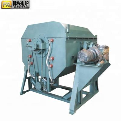 China Electric Rotary Heat Treatment Normalizing Furnace 80-120Kg Capacity, 60kW Power for Drywall Screw Carburizing for sale