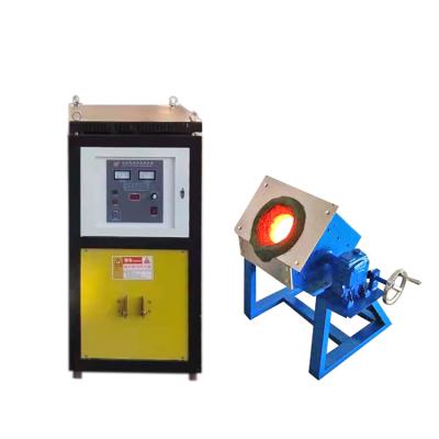 China IGBT Medium Frequency Melting Furnace 100KG 15-1000KW DSP PLC Control for Steel Iron Alloy Foundry for sale