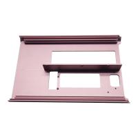 China Custom Stainless Steel Sheet Metal Fabrication with Laser Cutting Welding and Pink Powder Coat Oxidation for sale