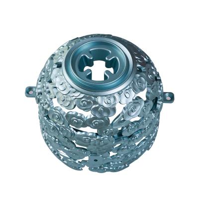 China 5-Axis CNC Machining Precision Lathe Parts with Sandblasting and Anodizing at ±0.01 mm Tolerance for sale