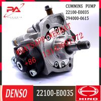China DENSO Common Rail Fuel Pump 294000-0615 294000-0618 for HINO J05E 22100-E0035 22100-E0036 for sale