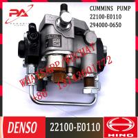 China Common Rail Diesel Fuel Injection Pump 294050-0651 294050-0652 for HINO 22100-E0110 6 Months Warranty for sale