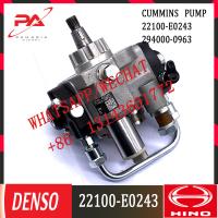 China DENSO HP3 Diesel Fuel Pump 294000-0963 for HINO 22100-E0243 Excavator Truck for sale