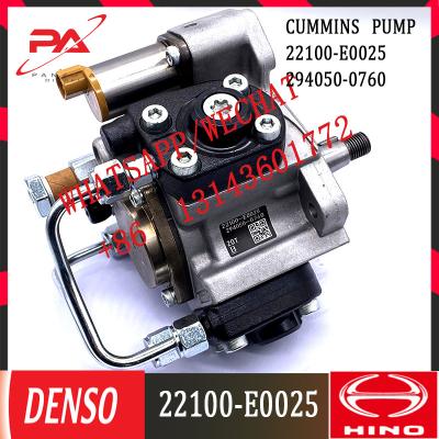 China DENSO HP4 Diesel Fuel Injection Pump 294050-0760 22100-E0025 for HINO J08E Engine for sale