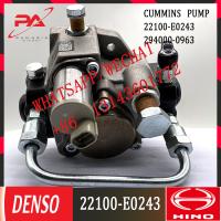 China Diesel Fuel Injector Pump 294000-0963 22100-E0243 for HINO Common Rail Engine for sale