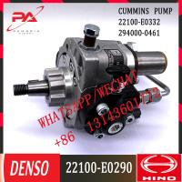 China Remanufactured HINO Common Rail Fuel Injection Pump 294000-0461 22100-E0290 HP3 for sale