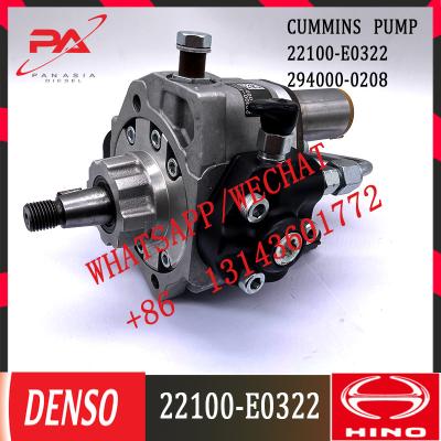 China DENSO HP3 Common Rail Diesel Fuel Pump 294000-0208 22100-E0322 for HINO for sale