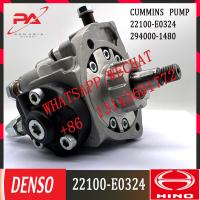 China High Pressure Common Rail Diesel Fuel Injector Pump 294000-1480 22100-E0324 for HINO for sale