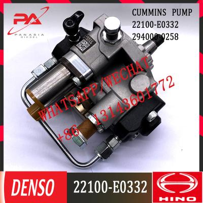 China DENSO HP3 Diesel Fuel Pump 294000-0258 22100-E0332 S2273-01321 for HINO J05D for sale